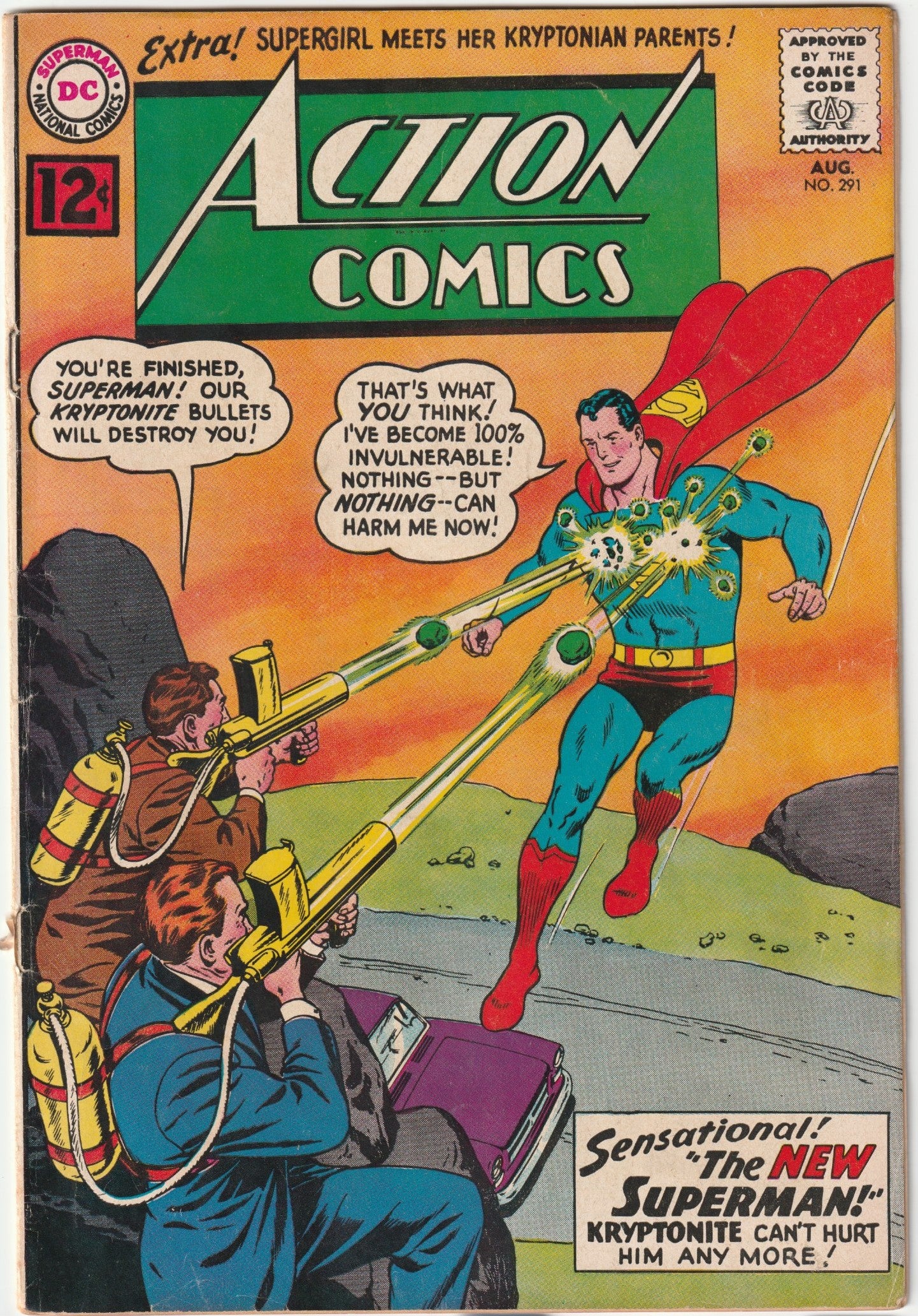 Action Comics 291 Superman The New Superman Supergirl The Bride action-comics-291-superman-the-new-superman-supergirl-the-bride