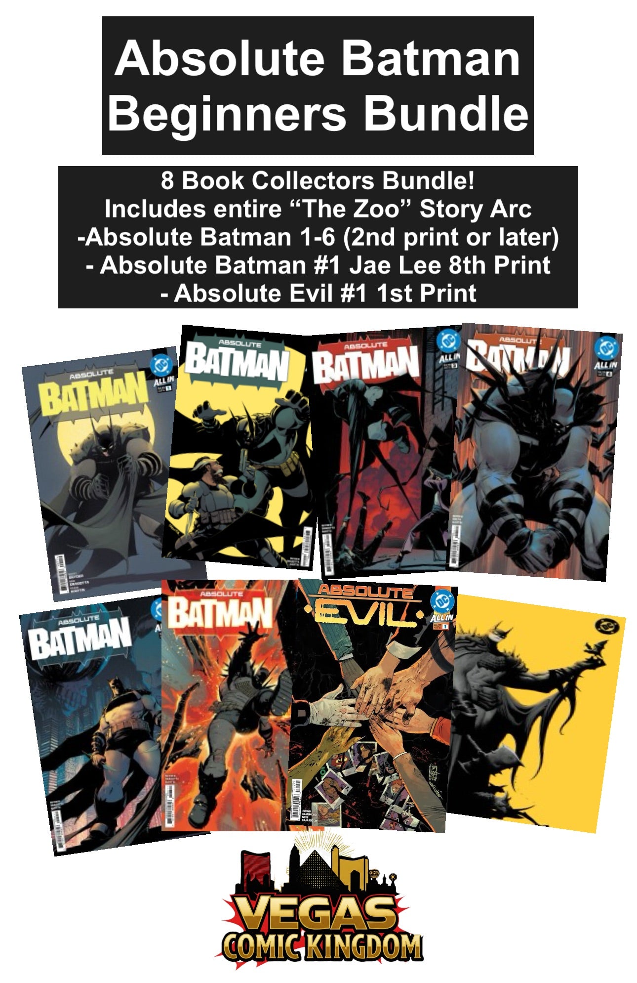 ABSOLUTE BATMAN COLLECTORS BUNDLE #1 (8 Book Bundle) – The Vegas Comic ...