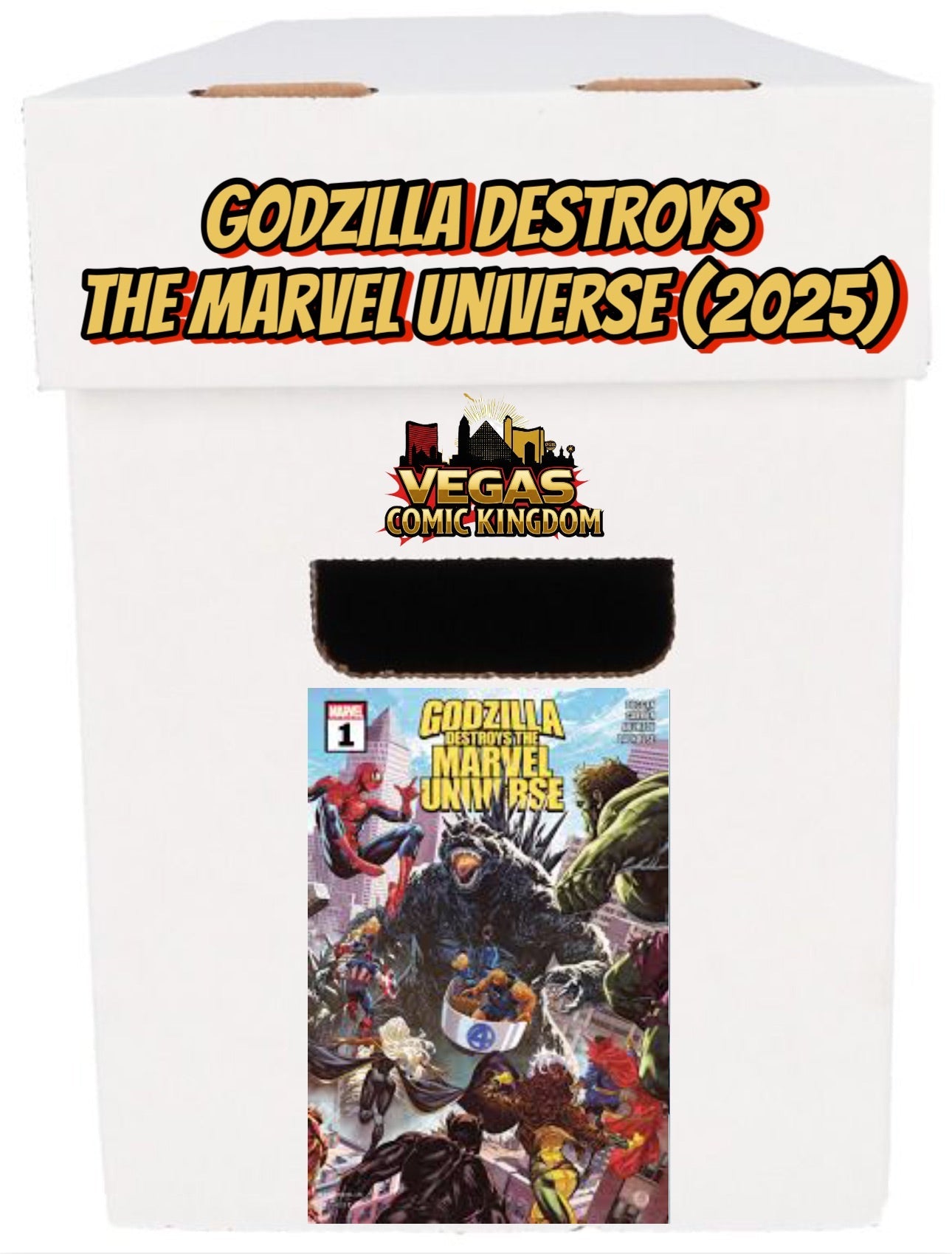 Godzilla Destroys the Marvel Universe (Vol 1 - 2025) – The Vegas Comic ...
