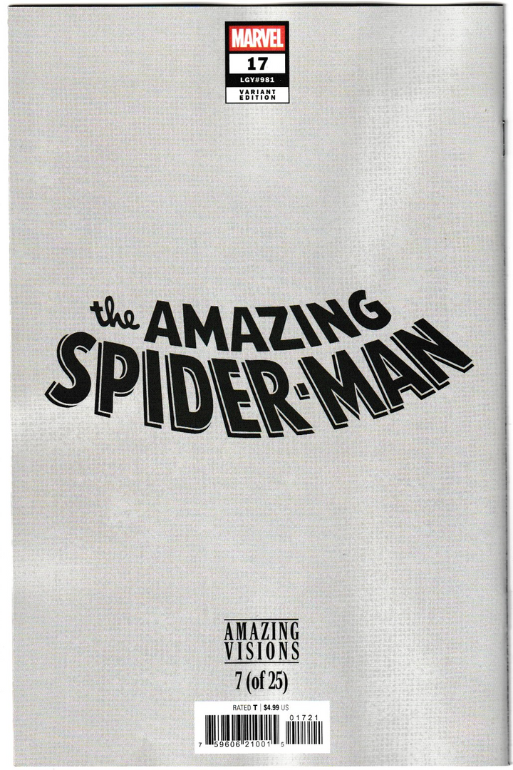 ASM Amazing Spider-Man Vol 7 (2025 - present) – The Vegas Comic Kingdom