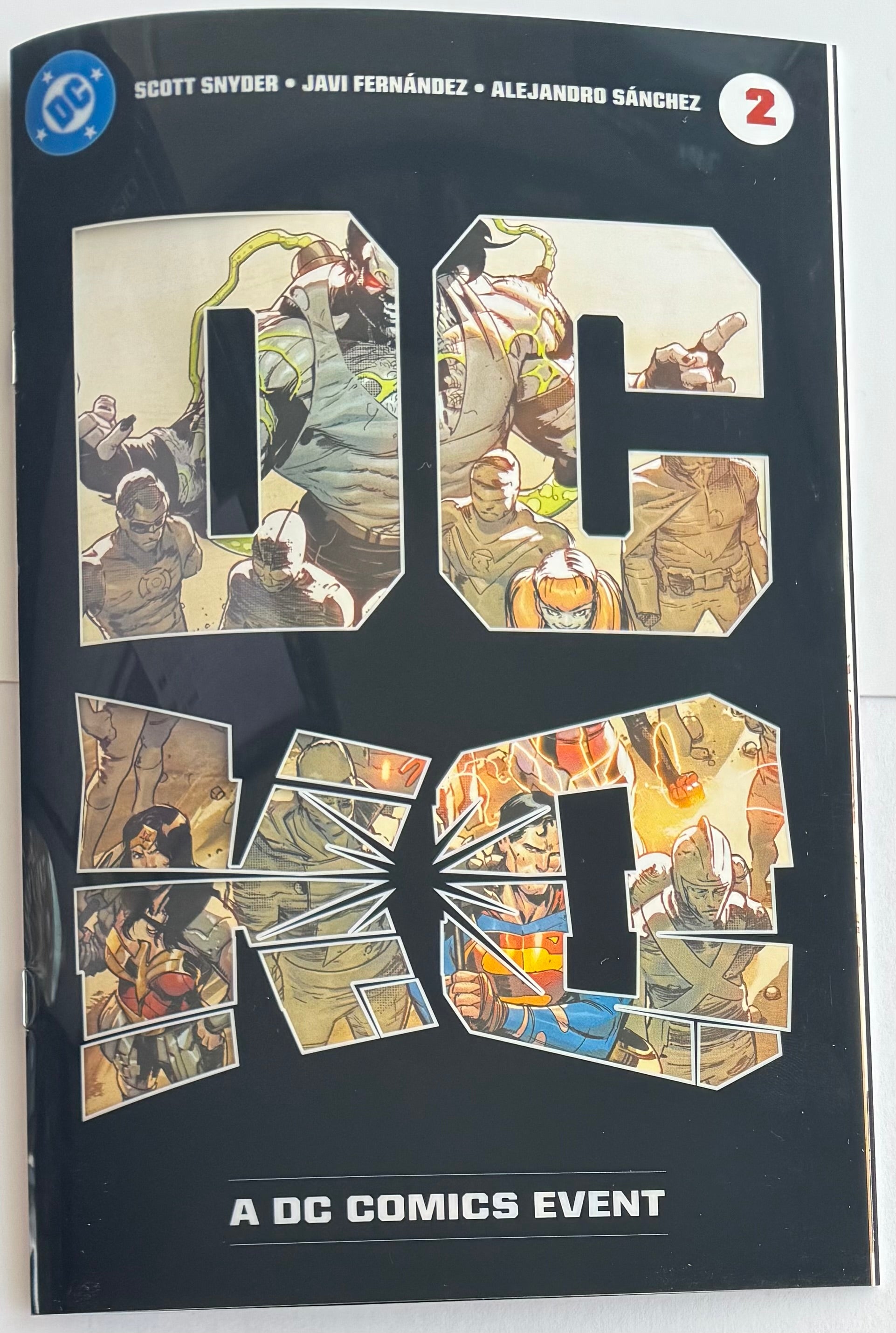 DC K.O. #2 (OF 5) Cover A Acetate Overlay 1st Print (DC Comics 2025 ...