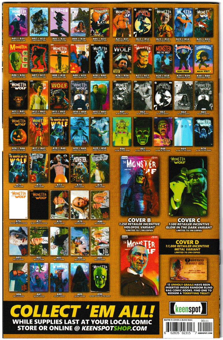 Mark Spears Monsters: Monster and the Wolf (2025) – The Vegas Comic Kingdom