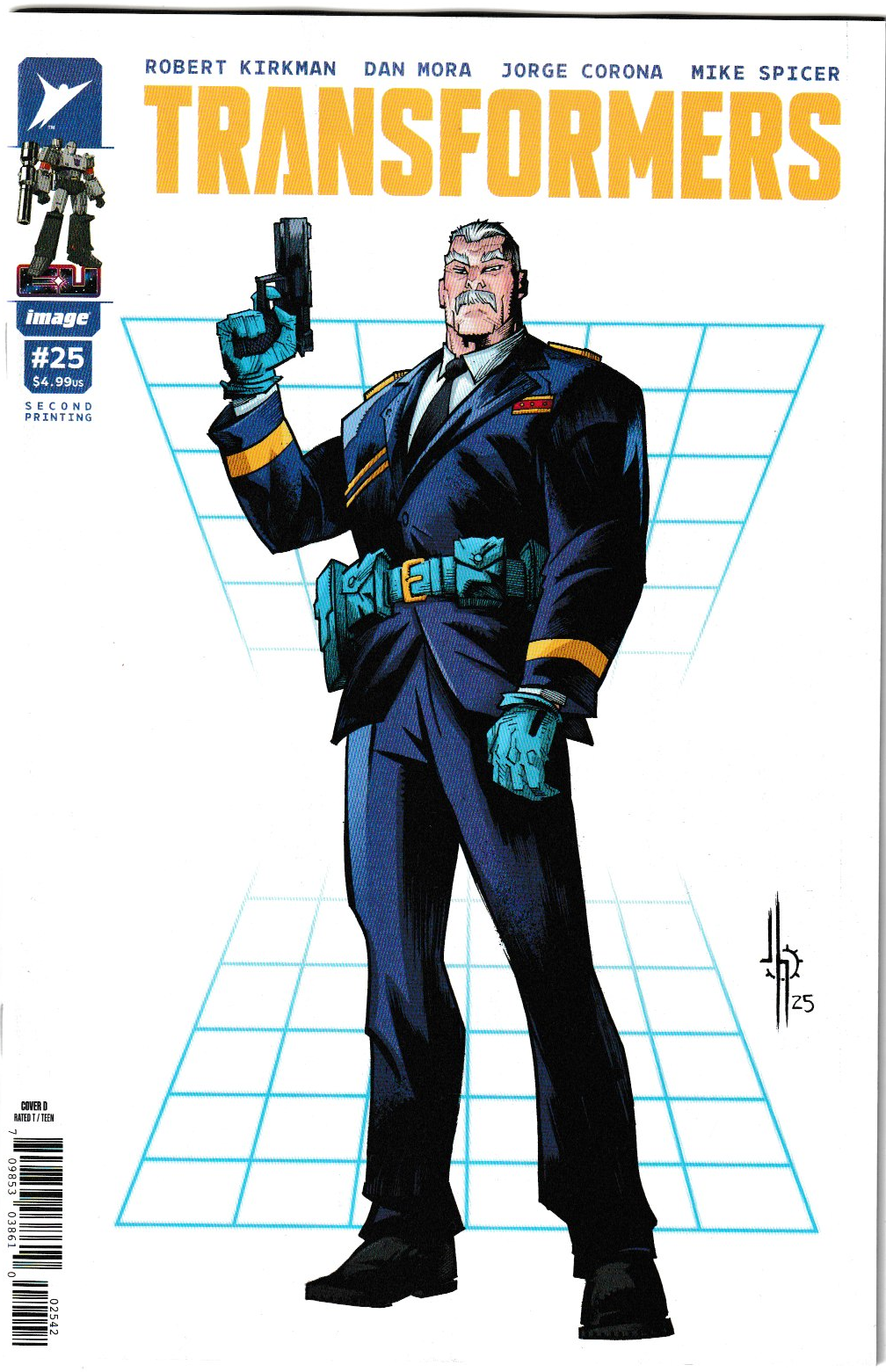 Transformers #25 (2nd Print) Cover D Jason Howard – Image Comics 2025 ...